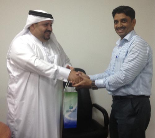 AL WAHA TMC - Award by Qatar Petroleum for assisting to prevent fire